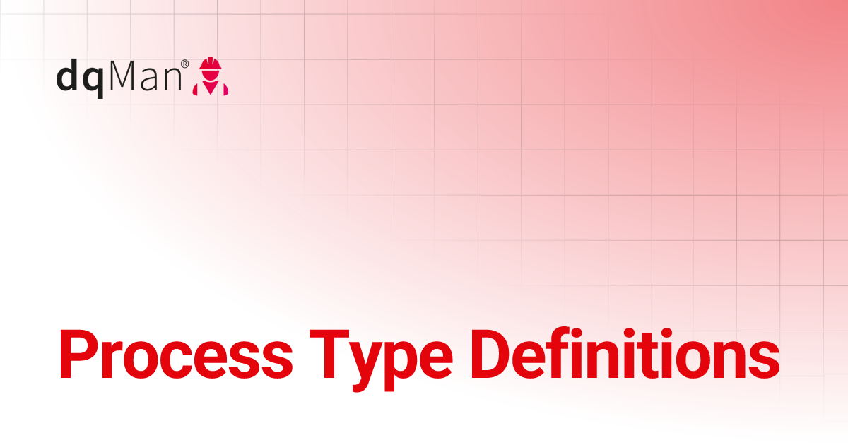 Process Type Definitions | 25.3- OpenText Documentum Edition | dqMan Documentation
